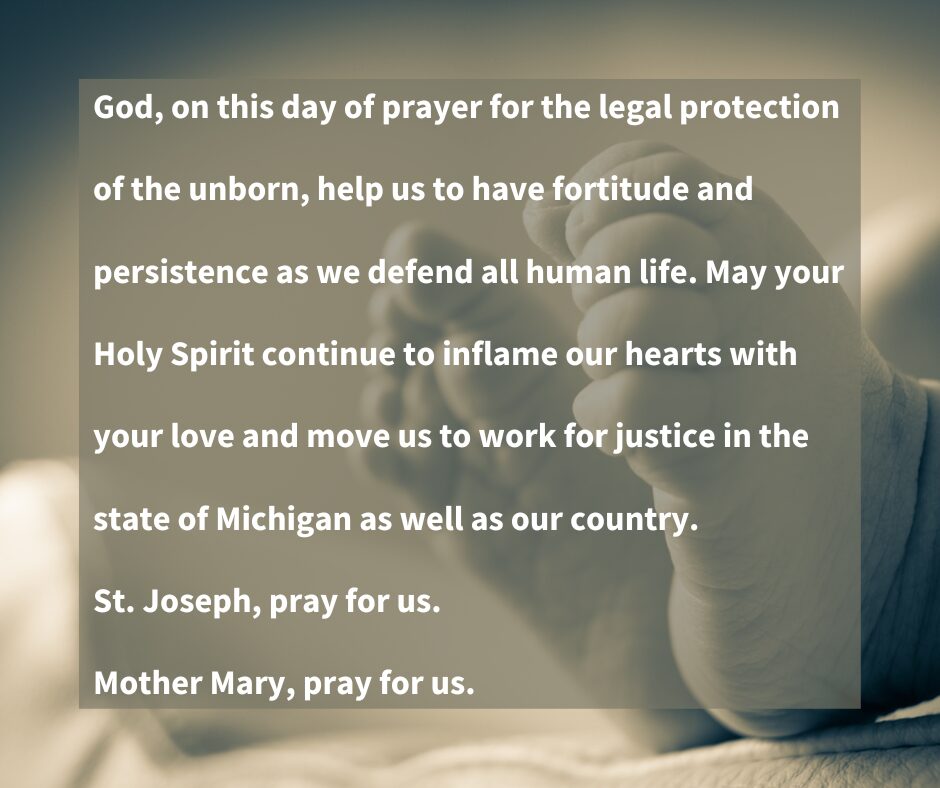 Weekly Prayer - January 22, 2024 - Father Gabriel Richard Catholic High ...